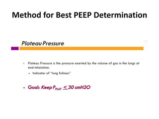 Part 6 diseases specific ventilation strategy | PPTX