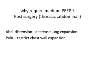 Part 6 diseases specific ventilation strategy | PPTX
