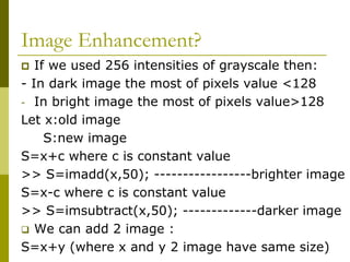 image processing intensity transformation | PPT