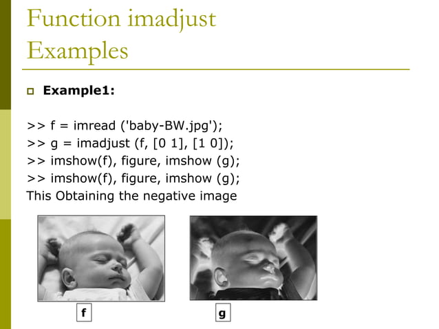 image processing intensity transformation | PPT | Photo Editing ...