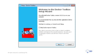 Part 7 Docker Toolbox - Windows | PPT