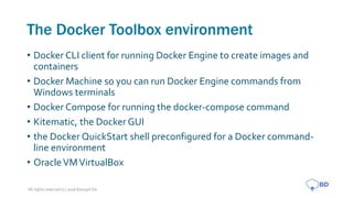 Part 7 Docker Toolbox - Windows | PPTX | Operating Systems | Computer Software and Applications