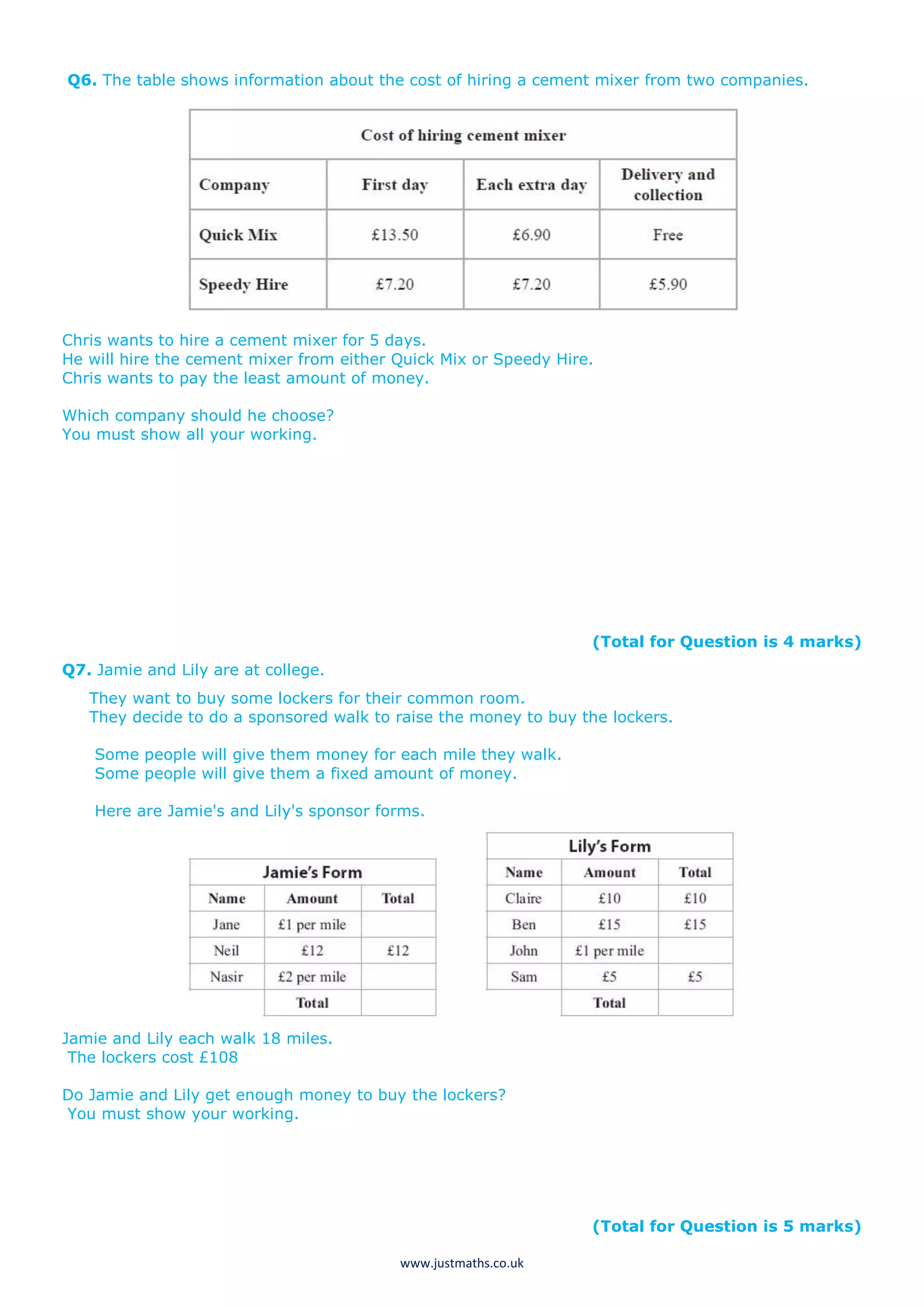 Part 7 final countdown - questions | PDF