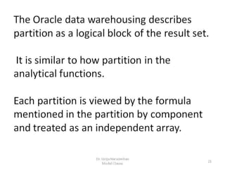 Part 7 sql model-partition by | PPT