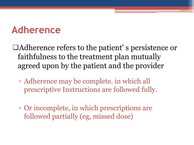 Copd Lecture 7 Medication Adherence In Chronic Obstructive Lung Diseases Ppt