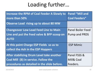 210 MW simulator, loading to full 210 MW | PPTX