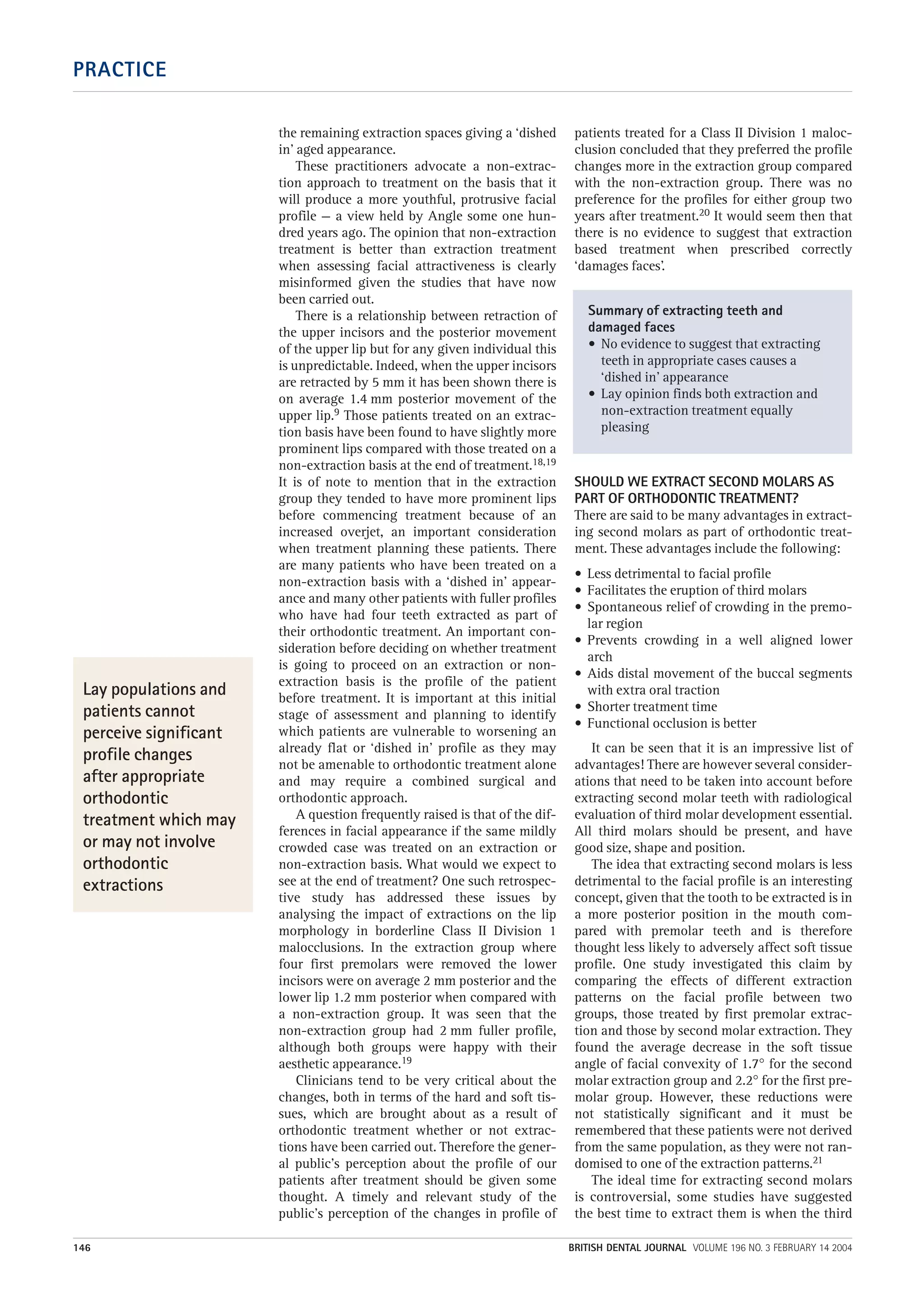 Part 7 fact and fantasy about orthodontics | PDF
