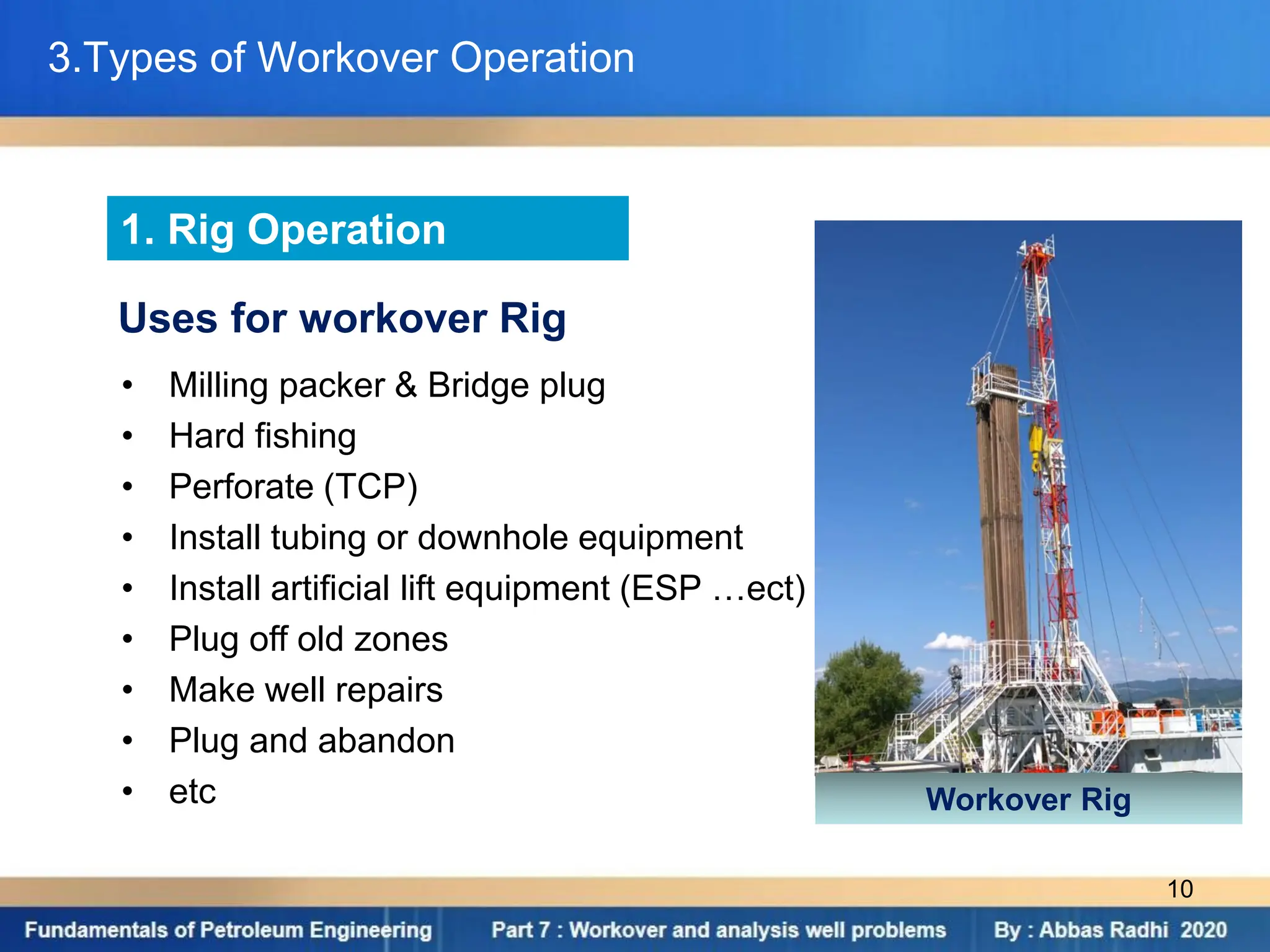 part 7 Fundamantals of workover and analysis well problems-Abbas 2020.pdf