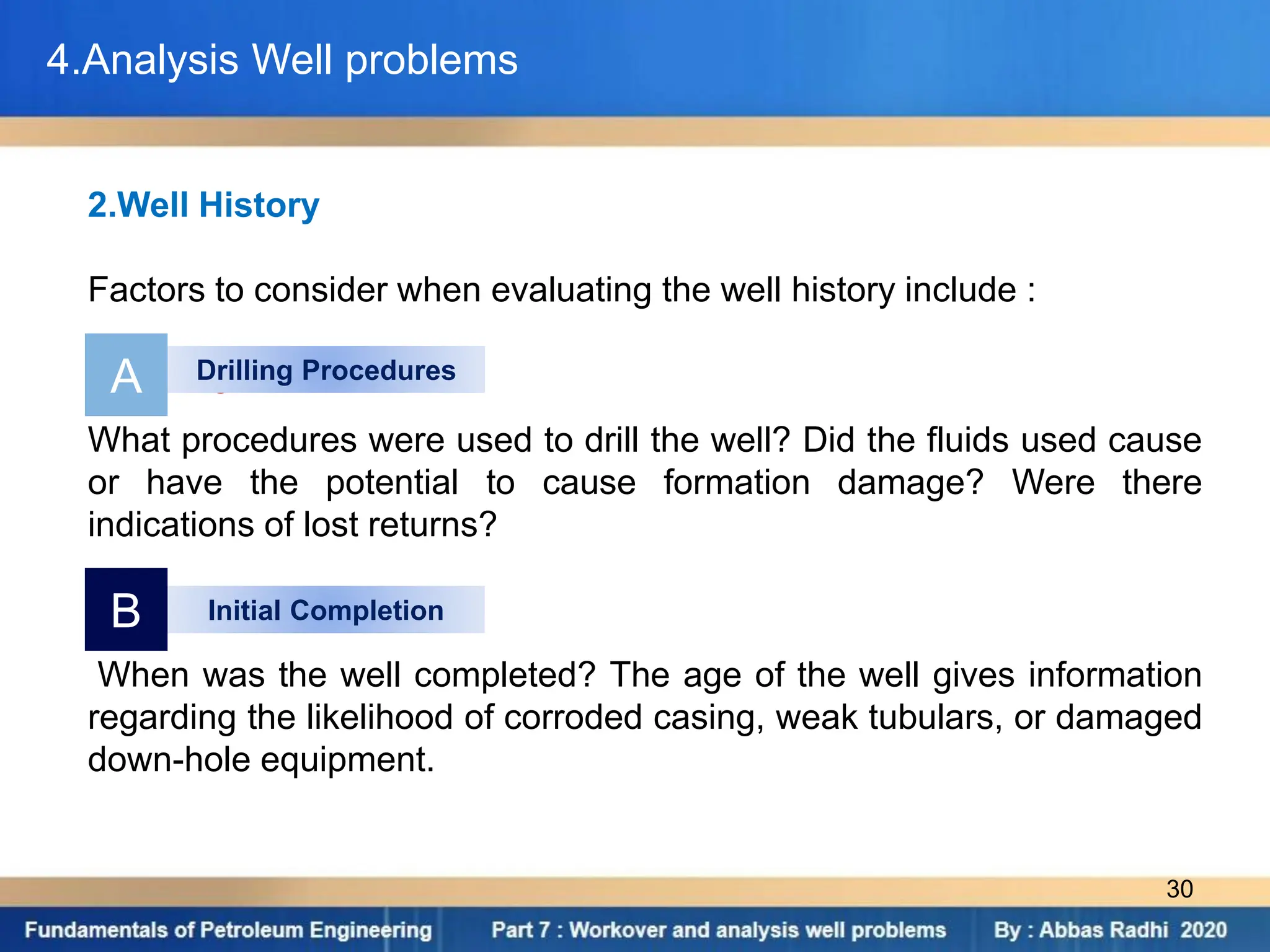 part 7 Fundamantals of workover and analysis well problems-Abbas 2020.pdf