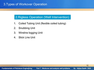 part 7 Fundamantals of workover and analysis well problems-Abbas 2020.pdf