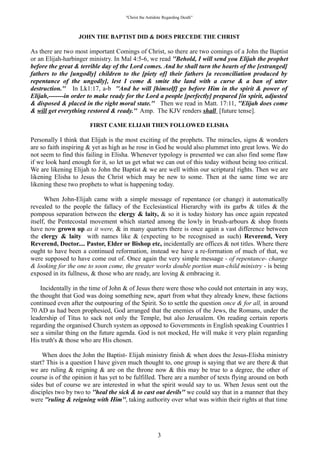 Part7 John A Voice In The Wilderness.. | PDF