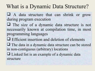 Data Structures- Part7 linked lists | PPT | Programming Languages ...