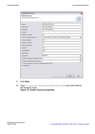 Part 7 packaging and deployment | PDF