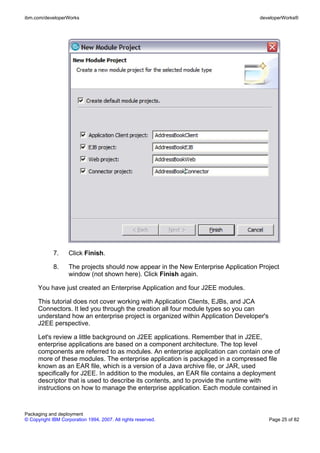 Part 7 packaging and deployment | PDF