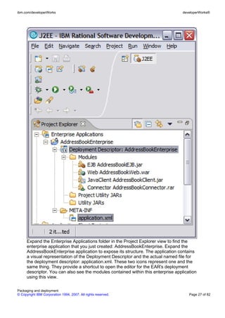 Part 7 packaging and deployment | PDF