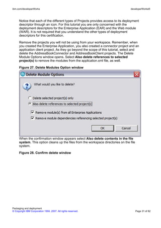Part 7 packaging and deployment | PDF