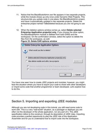 Part 7 packaging and deployment | PDF