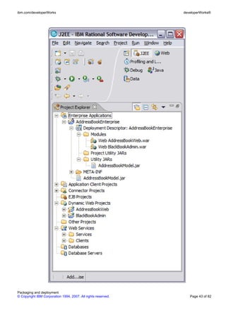 Part 7 packaging and deployment | PDF