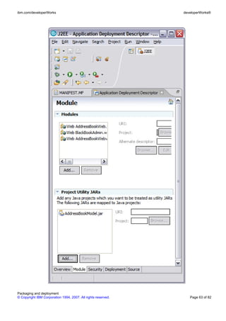 Part 7 packaging and deployment | PDF