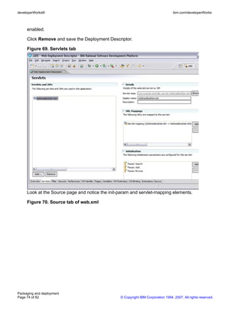 Part 7 packaging and deployment | PDF
