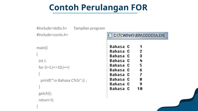 Bagian 7 Perulangan (Looping) TI II.pptx