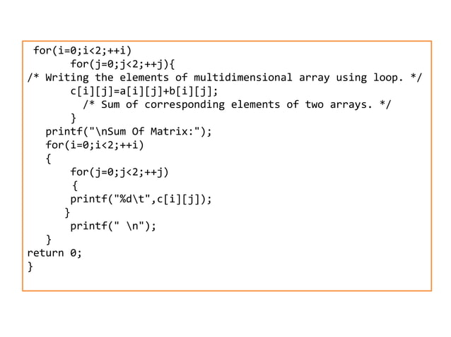 C Programming Language Part 8 Ppt