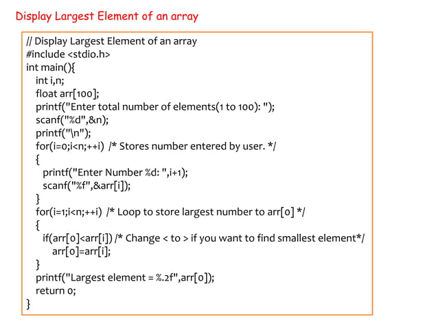 C Programming Language Part 8 | PPTX