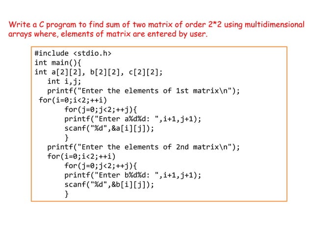 C Programming Language Part 8 Ppt