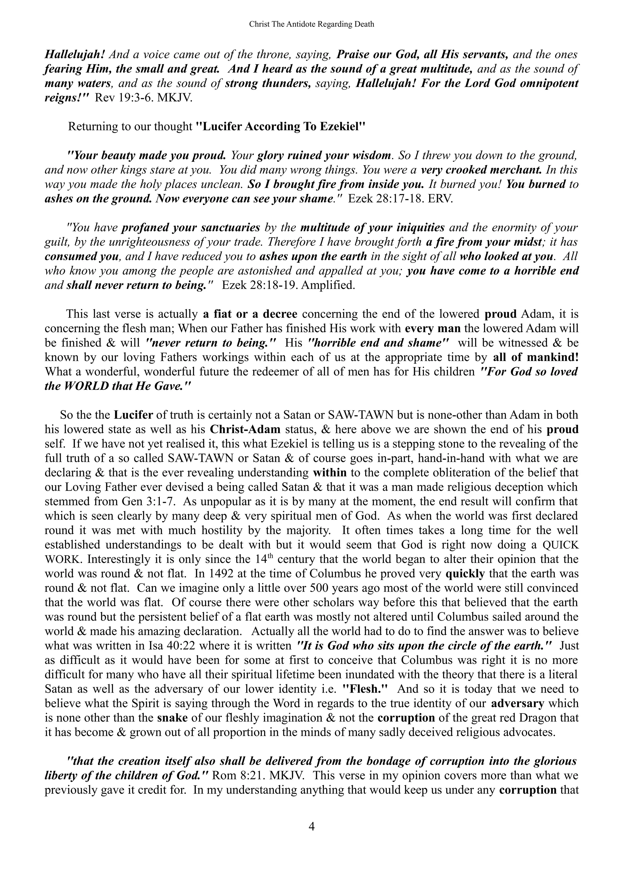 Part 81 The True Origin And Meaning Of Lucifer! | PDF