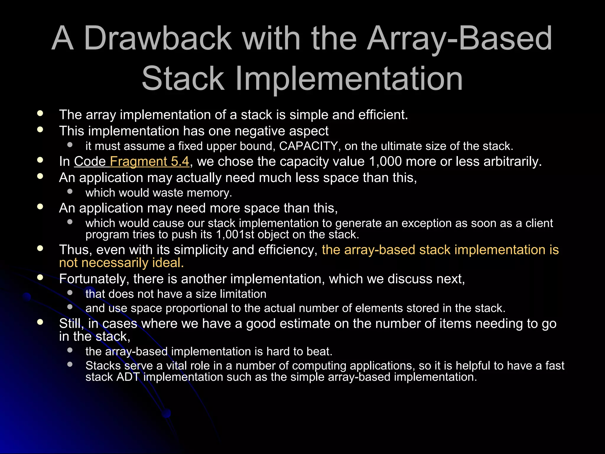 Data Structures- Part8 stacks and queues | PPT