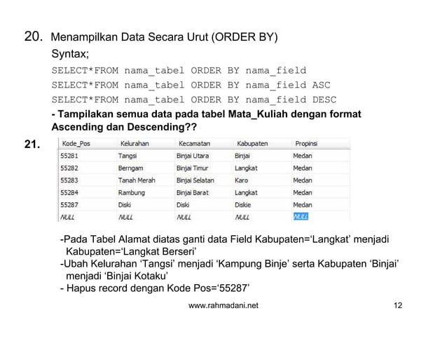 Part 9 10 - retrieving data lant.. | PPT