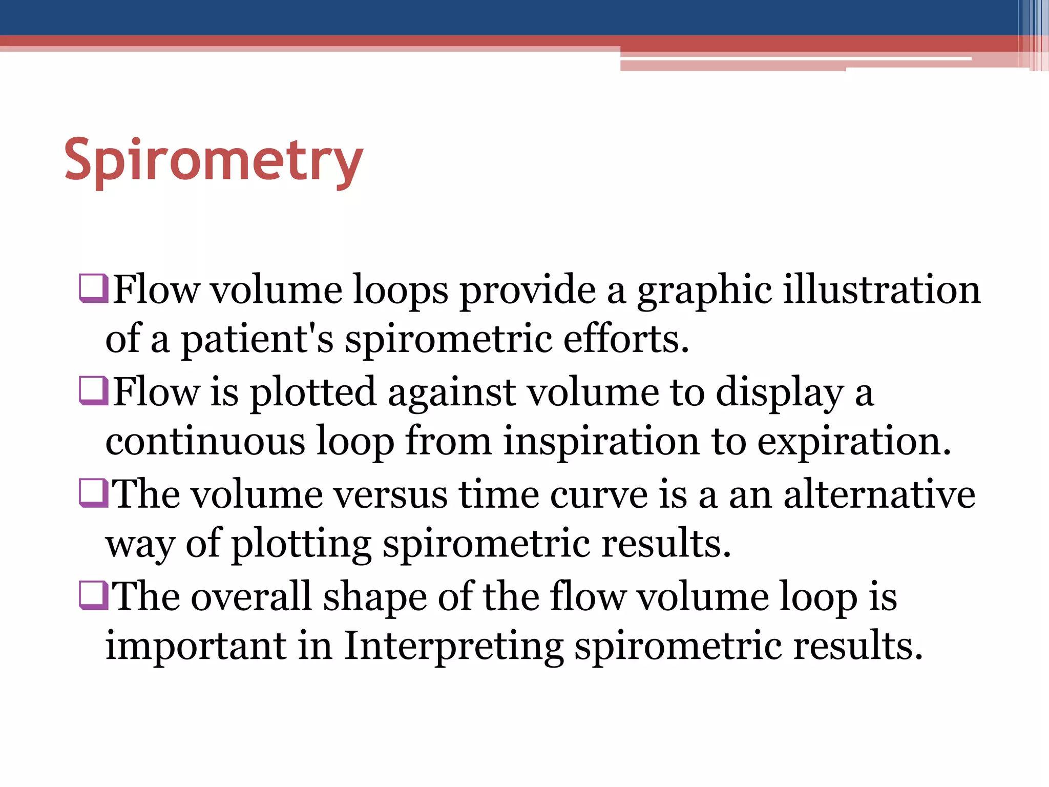 COPD Lecture 9 spirometry of obstructive lung diseases | PDF