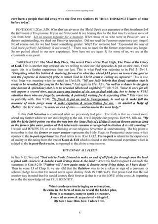 Part9 The Tabernacle Of David. | PDF | Christianity | Religion ...