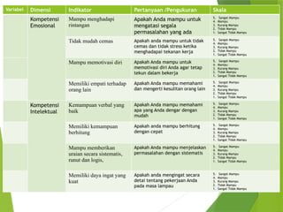 PART 9 VARIABEL DAN PENGUKURANNYA DALAM PENELITIAN | PPTX