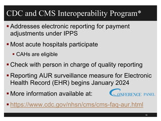 Part A Unpacking the 2023 CMS Hospital Infection Prevention Mandates | PDF