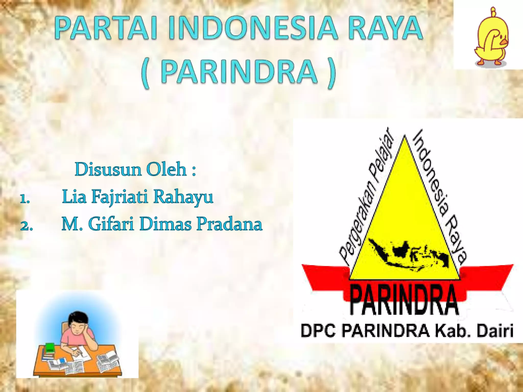 Partai indonesia raya | PPTX