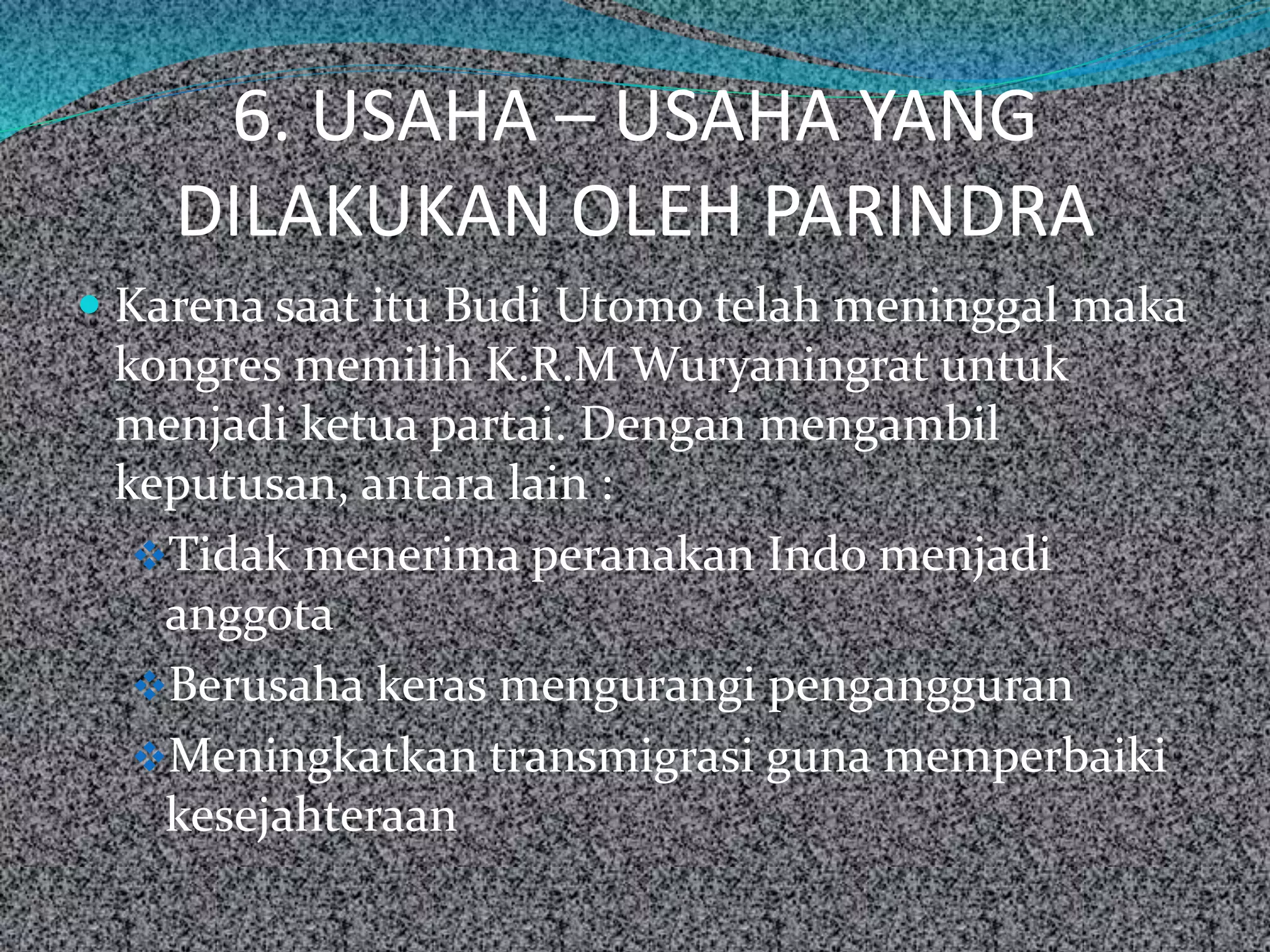 Partai indonesia raya | PPTX