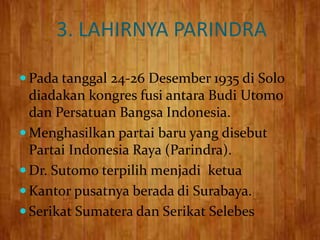 Partai indonesia raya | PPTX