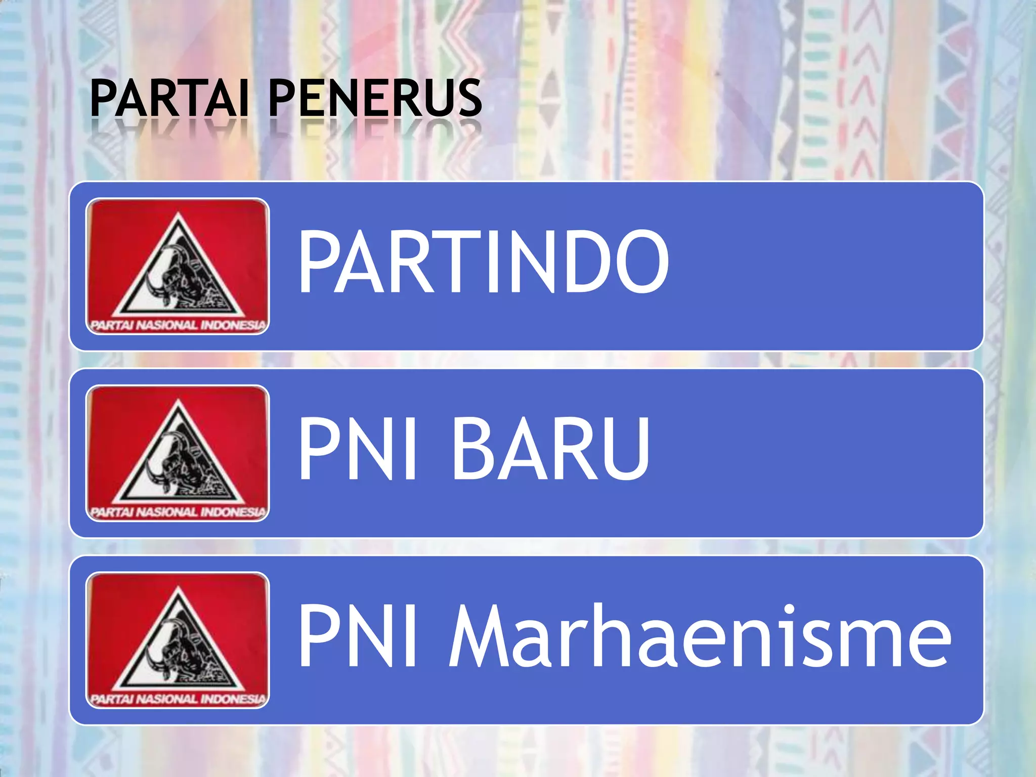 Partai nasional indonesia | PPTX