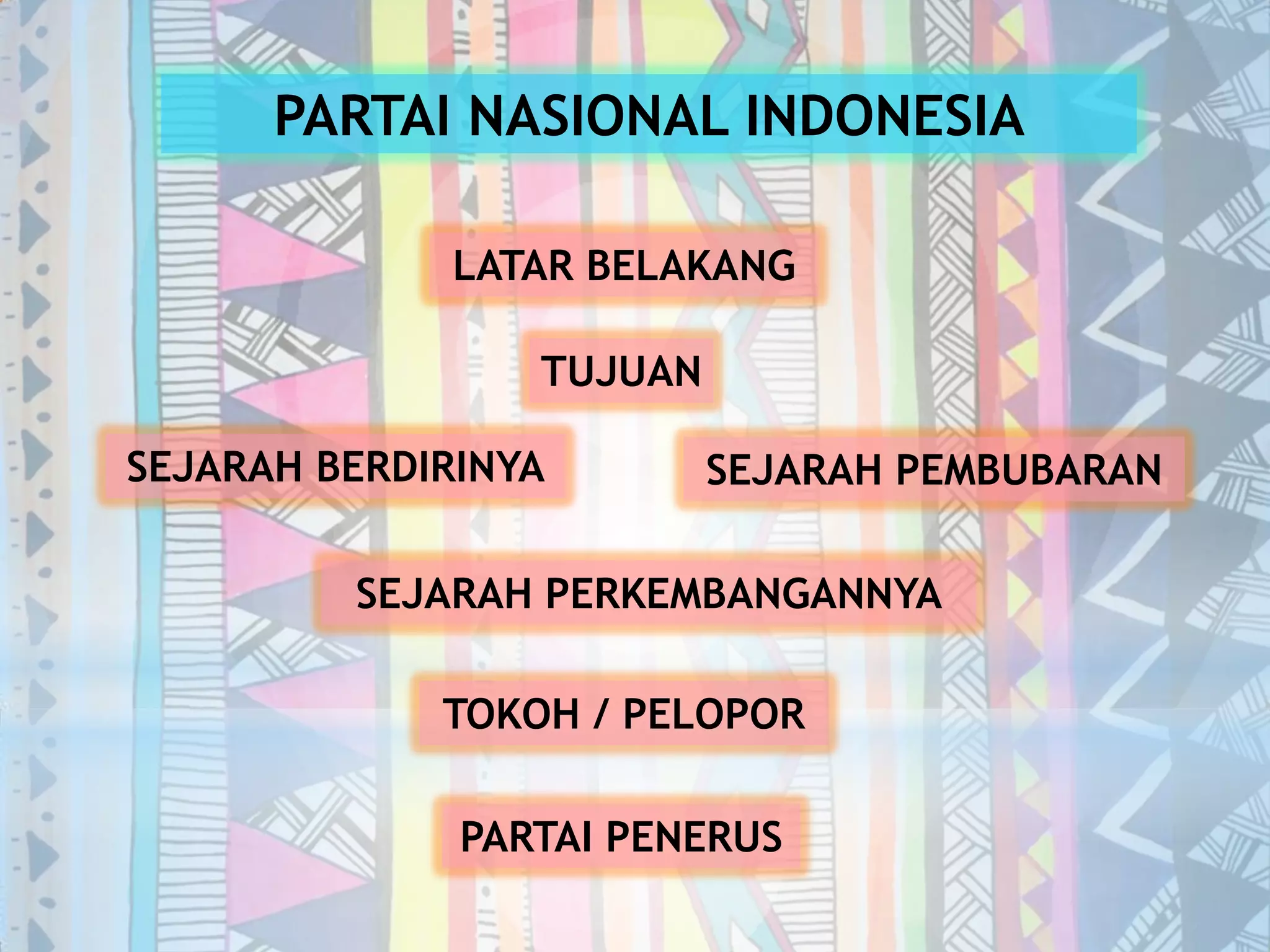 Partai nasional indonesia | PPTX
