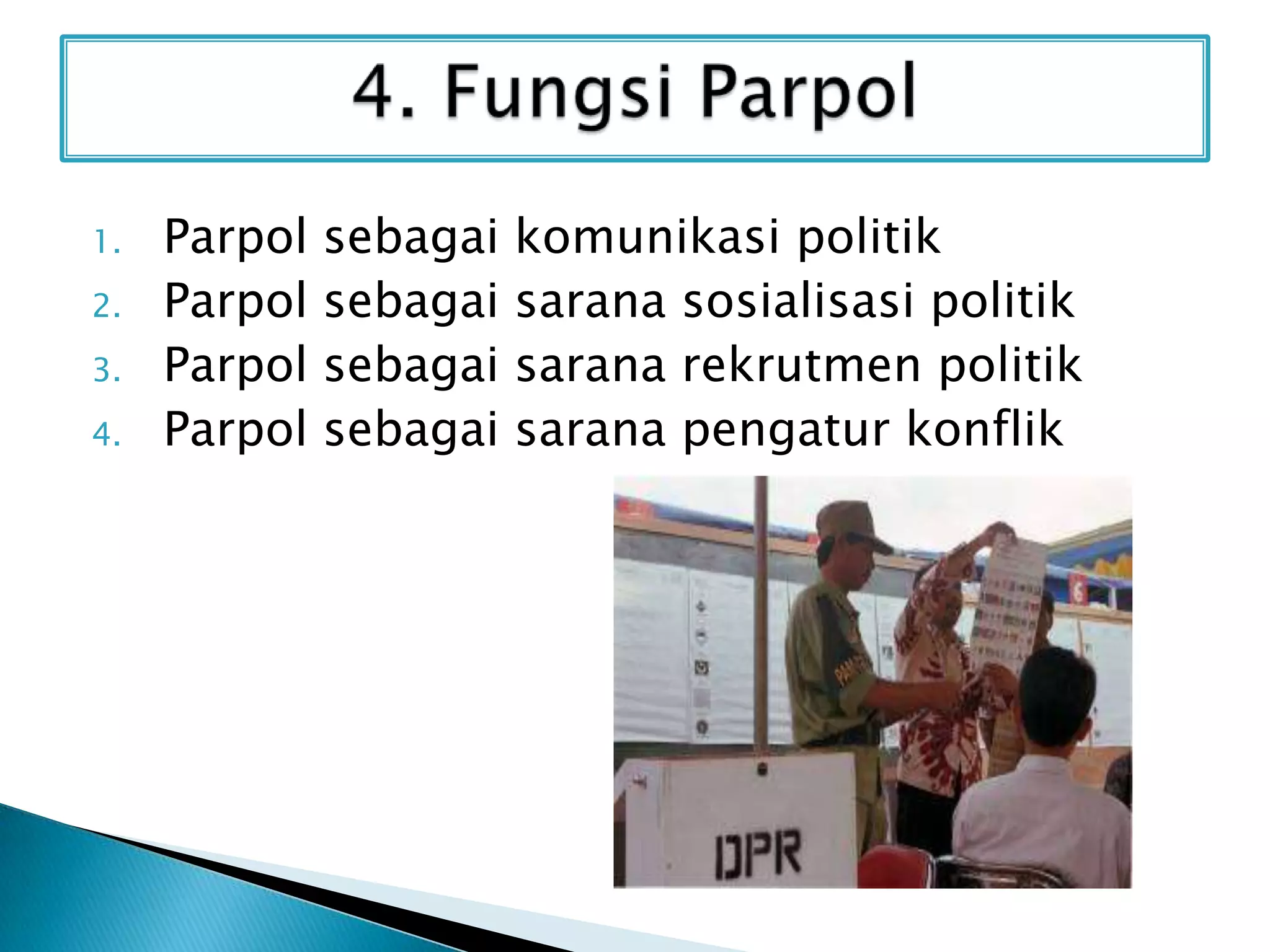 Partai politik di indonesia | PPTX