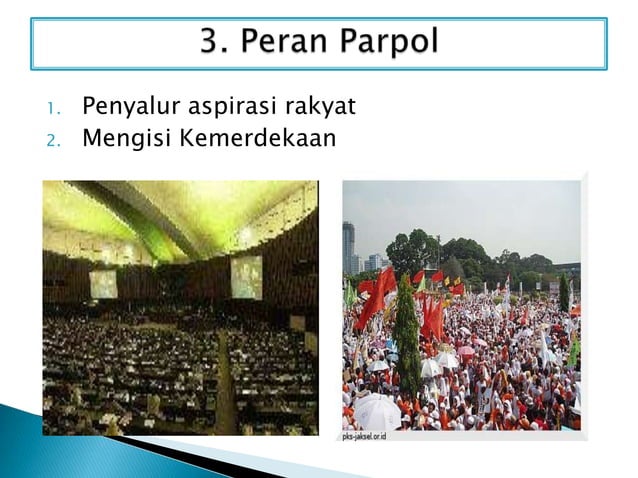 Partai politik di indonesia | PPTX