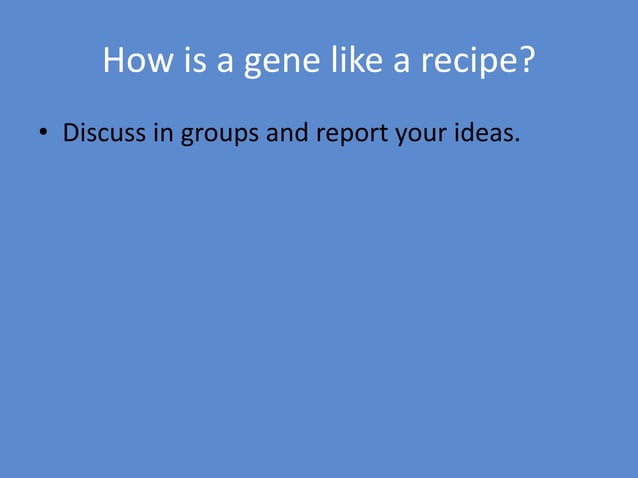 Introduction to Gene Mining: Part B: How similar are plant and animal ...