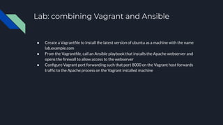 Automating with ansible (Part B) | PPT