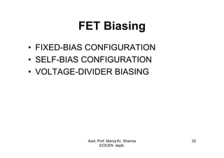 Basic construction and operation FET and MOSFET PPT UNIT 2.pdf