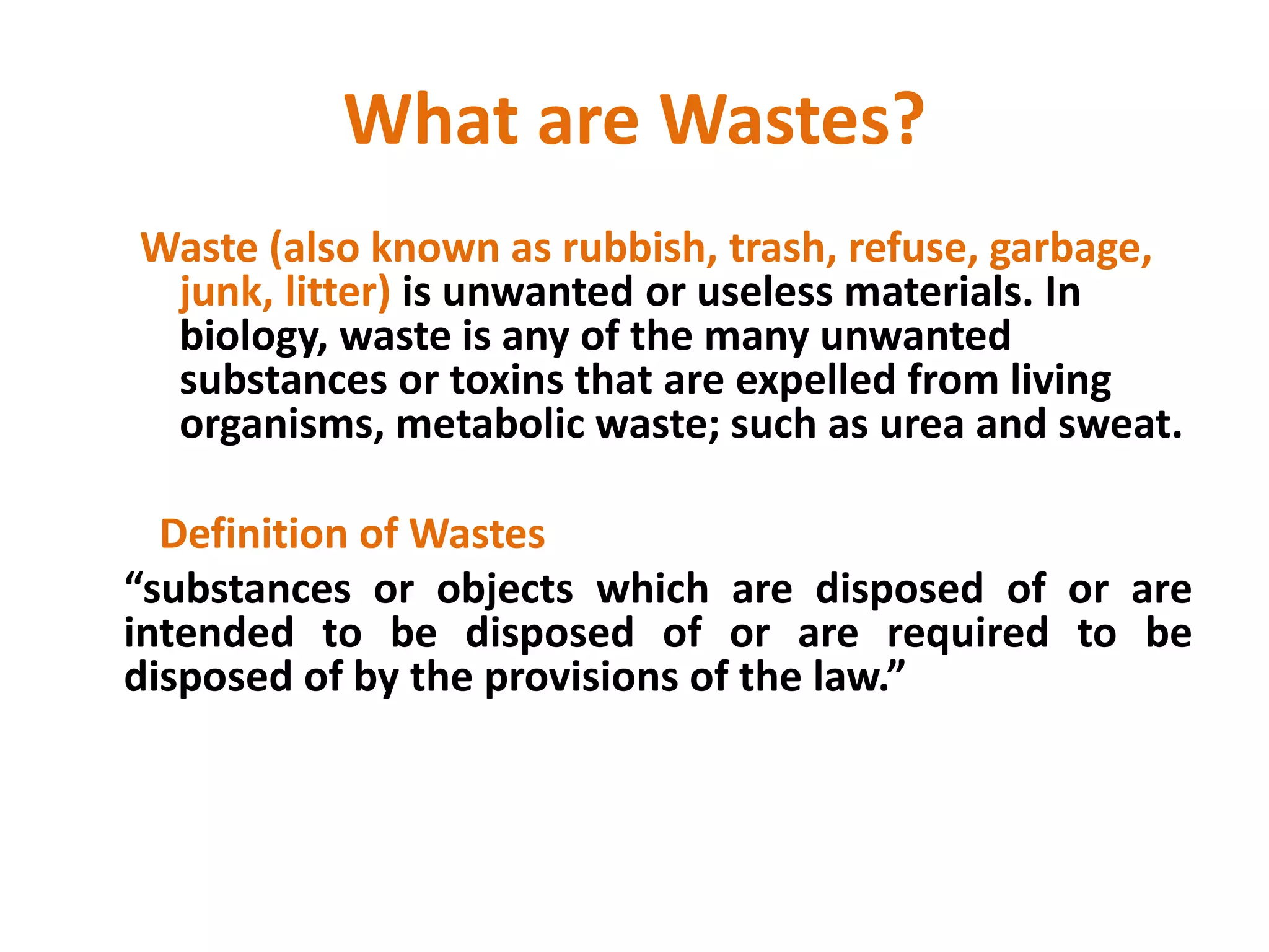 Part c waste management | PPT