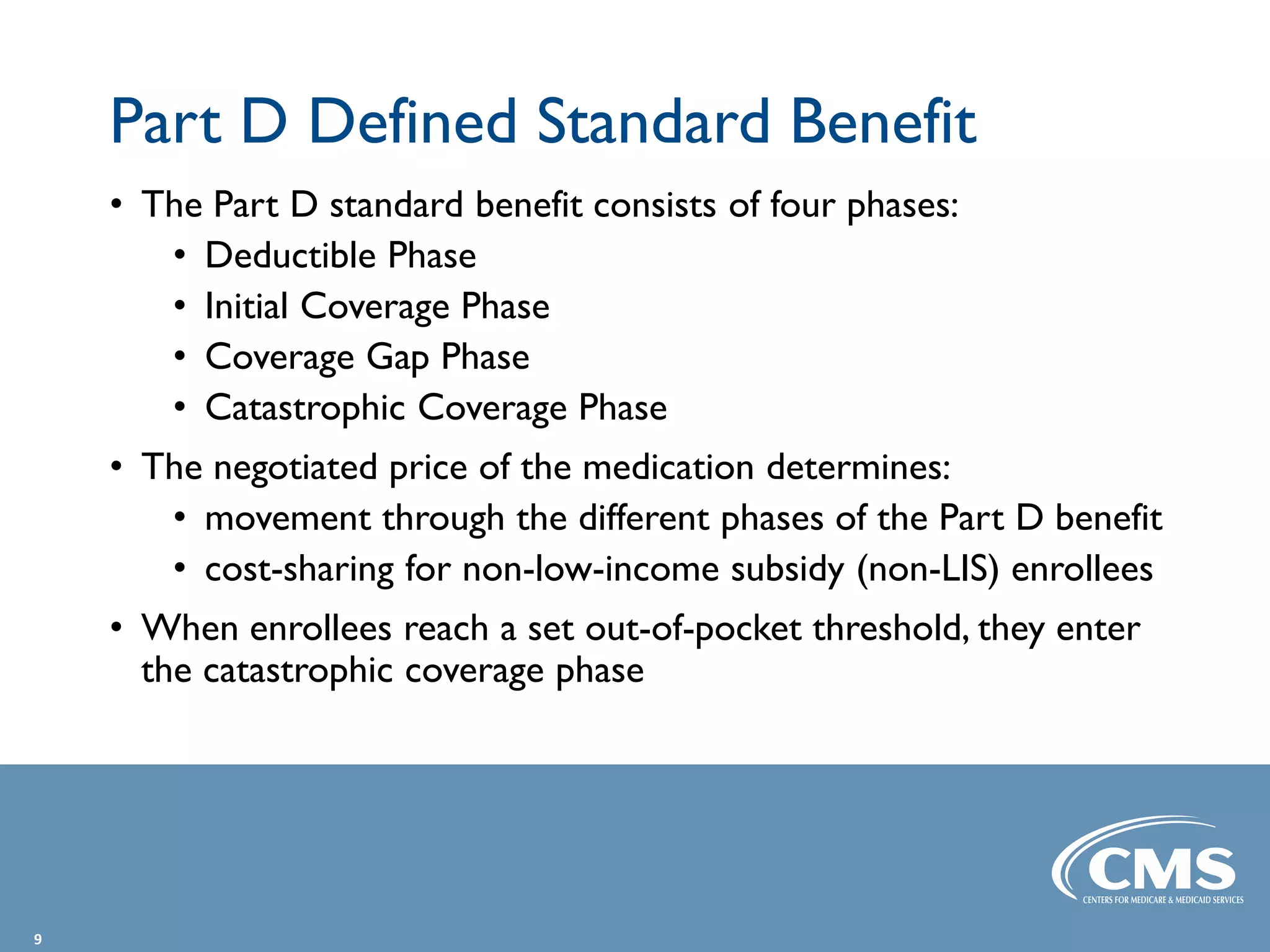 Webinar: Part D Payment Modernization Model - Overview Repeat | PDF