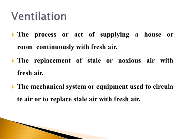 Part e ventilation | PPT