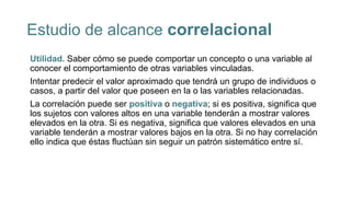 Alcances de la investigación | PPTX