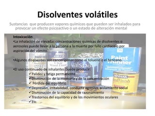 sedantes Y volatiles | PPTX